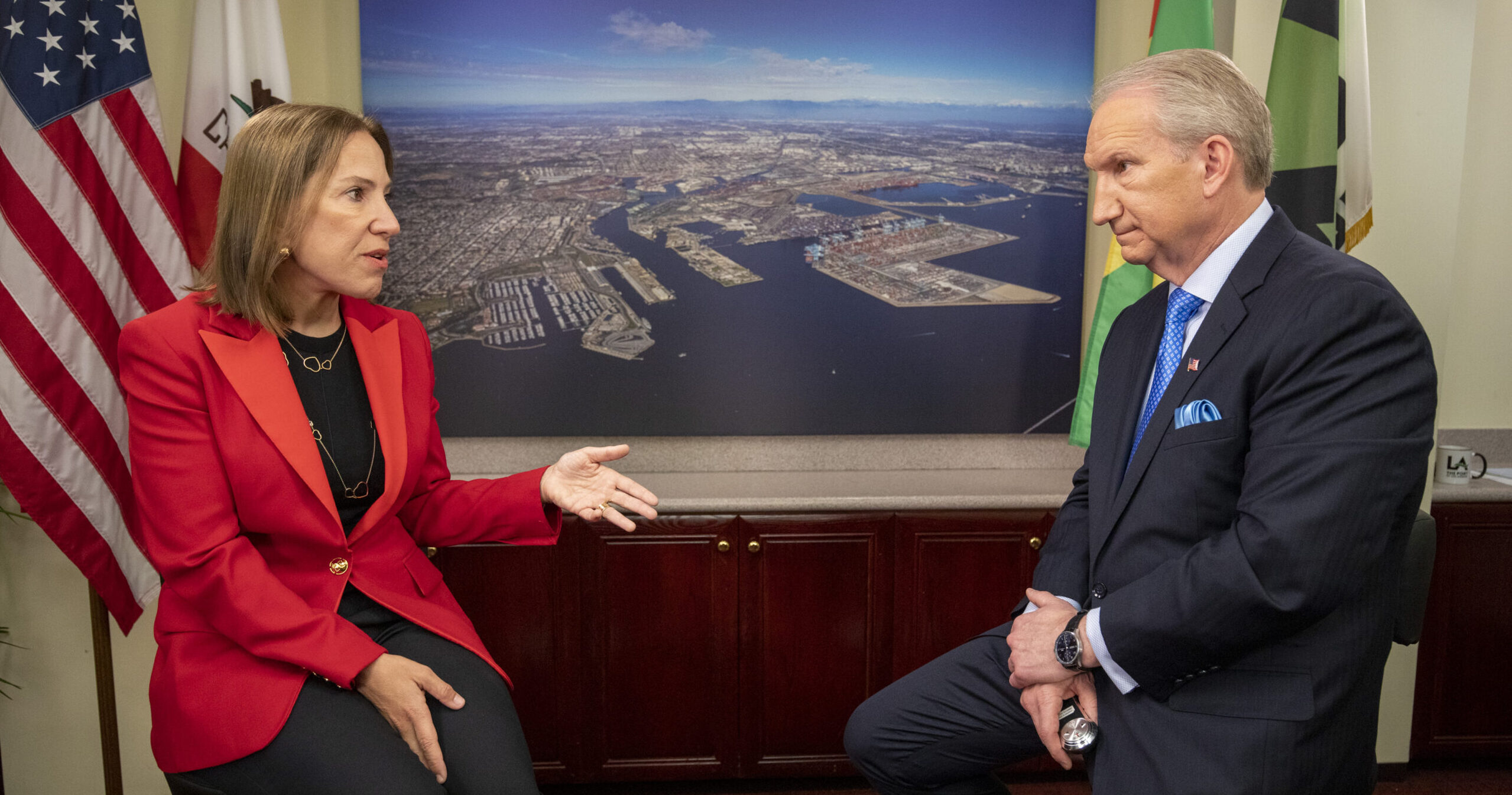 Lt. Governor Kounalakis Joins Port of LA to Discuss Trade ...
